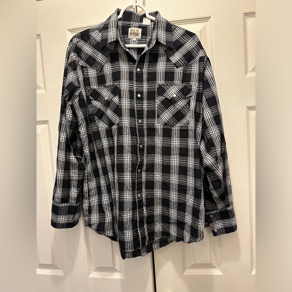 Ely Cattleman | Shirts | Mens Ely Cattleman Long Sleeve Western Snap ...